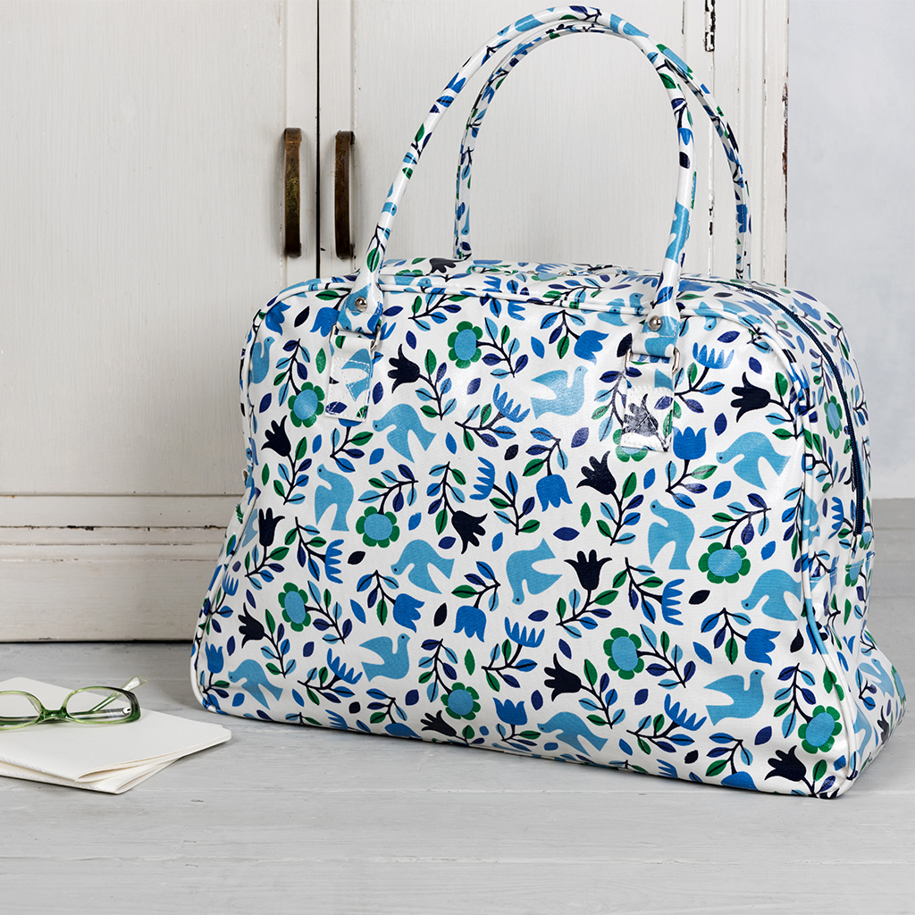 Folk Doves Weekend Bag | Rex London