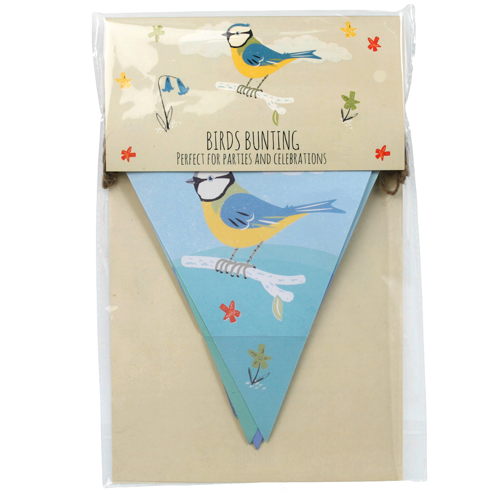 Garden Birds Paper Bunting | Rex London