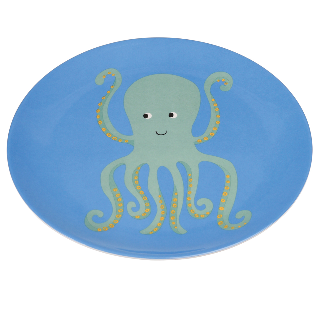 Octopus Melamine Plate | Rex London