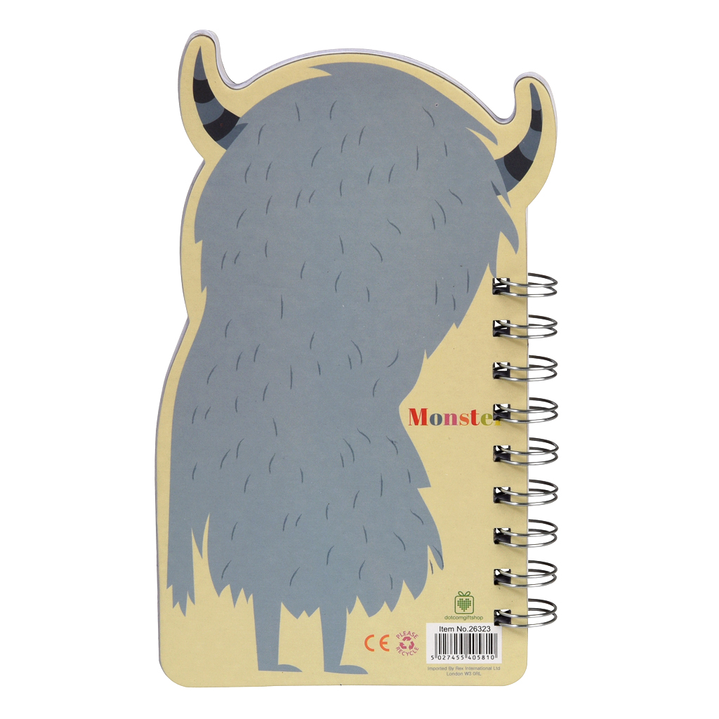 Monster Spiral Notebook | Rex London (dotcomgiftshop)