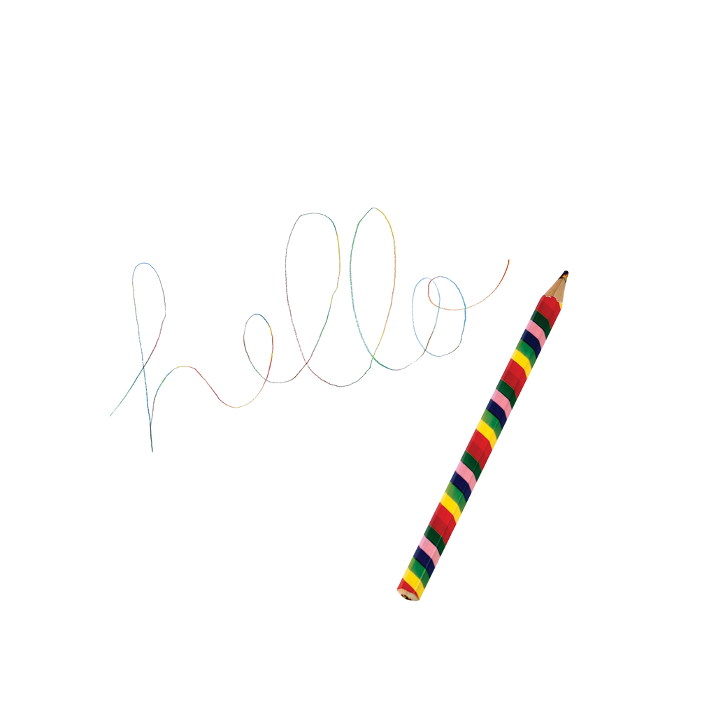 Rainbow Pencil Rex London