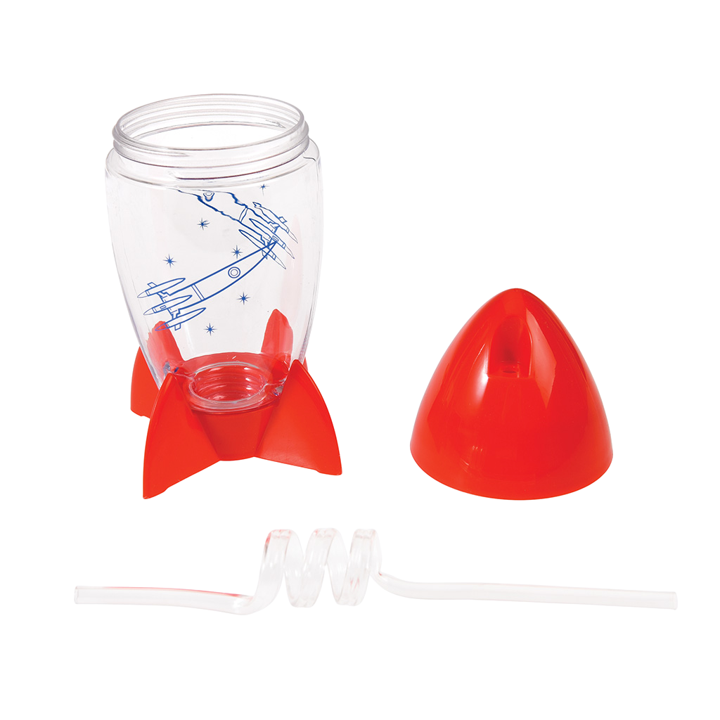 Space Age Rocket Cup And Straw | Rex London