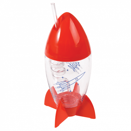 Space Age Rocket Cup And Straw | Rex London