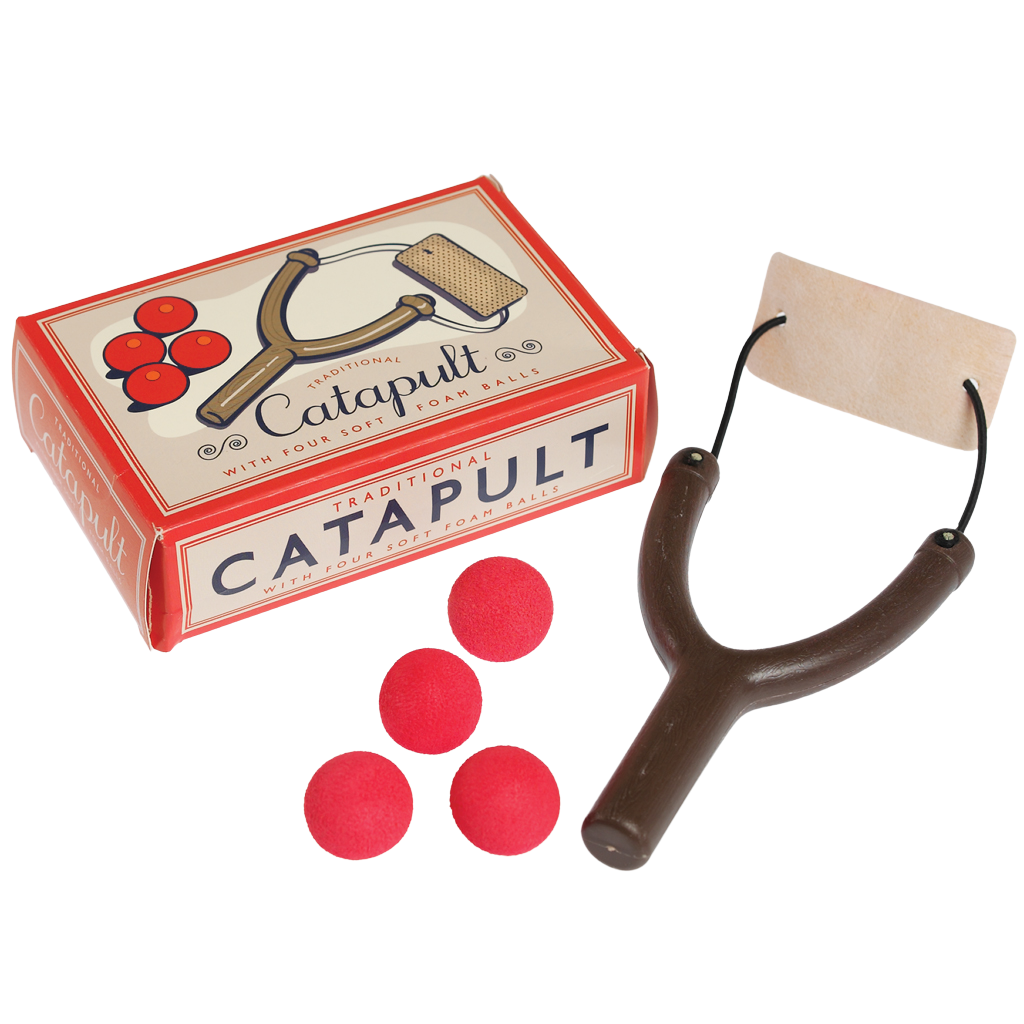 Catapult Toy With 4 Foam Balls | Rex London