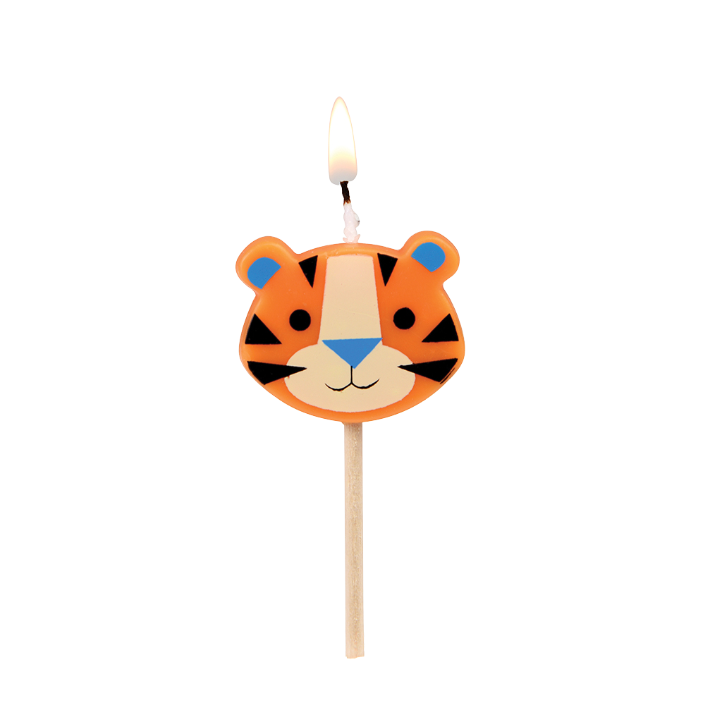 Ziggy The Tiger Party Candles | Rex London