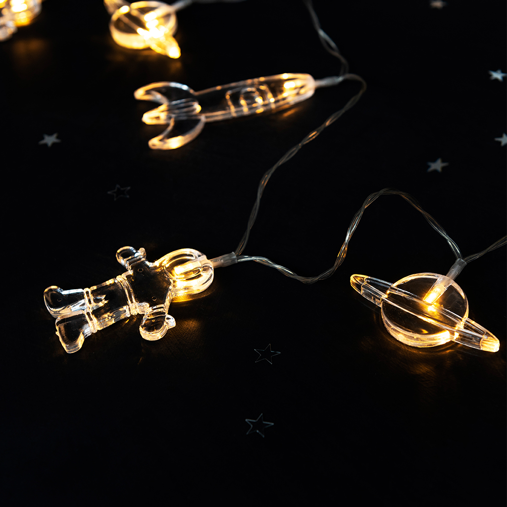 String Of Led Space Rocket Lights | Rex London