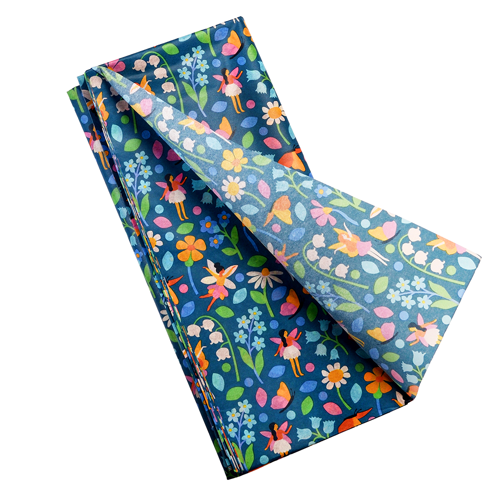 Fairies In The Garden Tissue Paper (10 Sheets) | Rex London