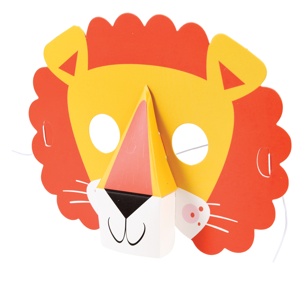 3d Animal Masks (set Of 4) | Rex London