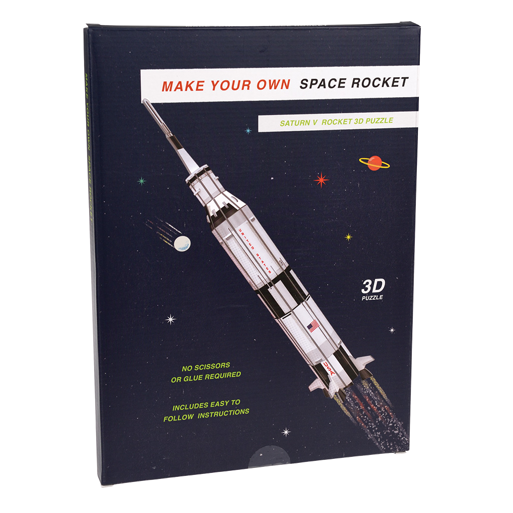 Space Rocket 3d Puzzle | Rex London