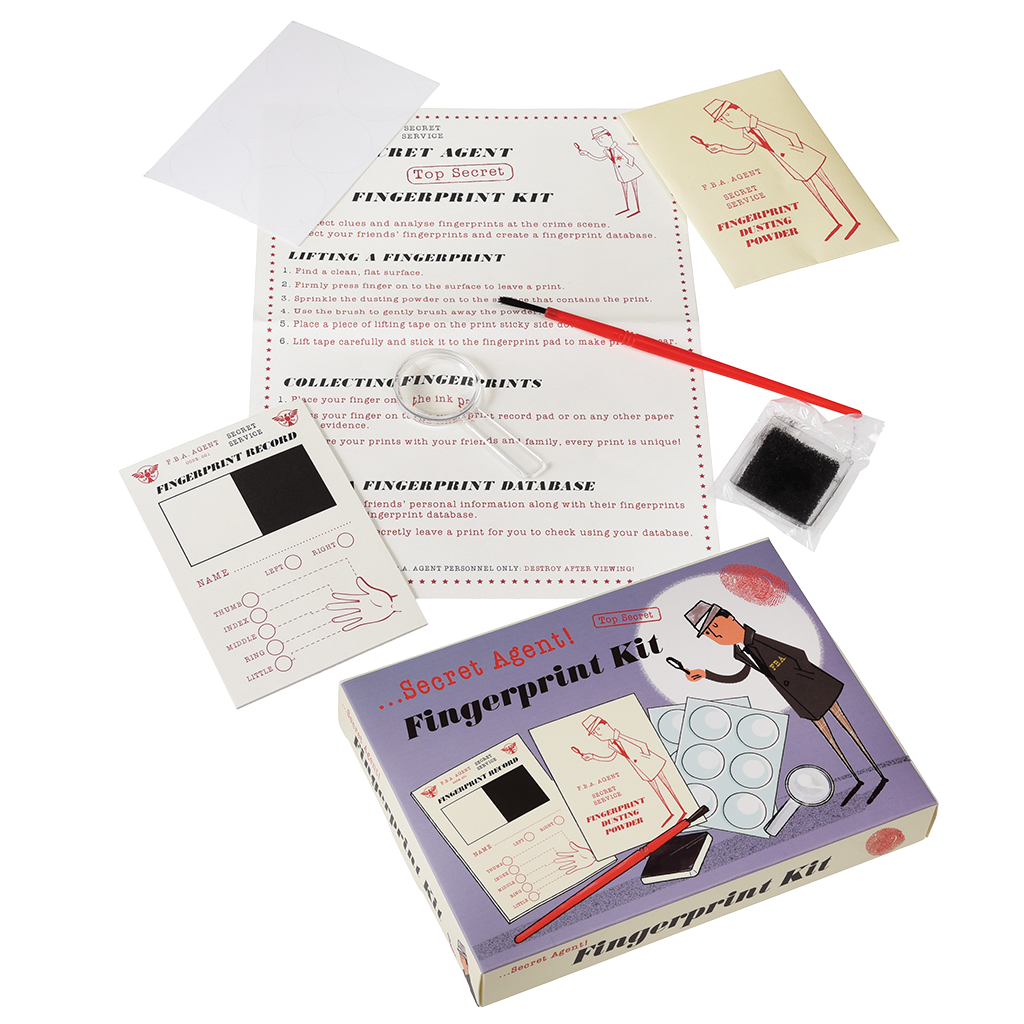 Secret Agent Fingerprint Kit | Rex London
