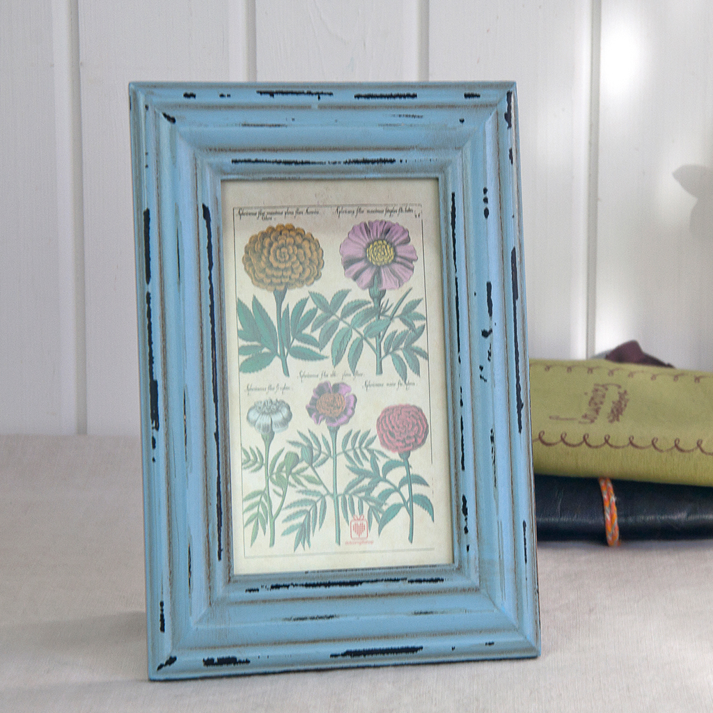 Heritage Powder Blue Rectangular Frame | Rex London (dotcomgiftshop)