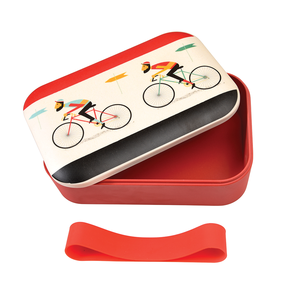 Le Bicycle Bamboo Lunch Box | Rex London (dotcomgiftshop)