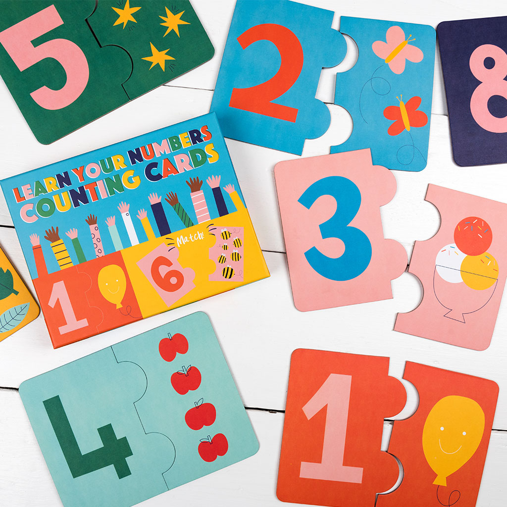 Learn Your Numbers Jigsaw Cards | Rex London (dotcomgiftshop)