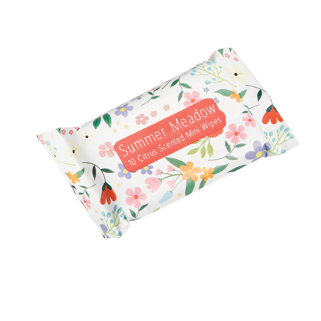 Summer Meadow Mini Wet Wipes | Rex London (dotcomgiftshop)