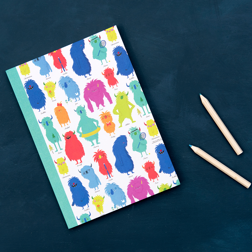Monsters A5 Notebook | Rex London
