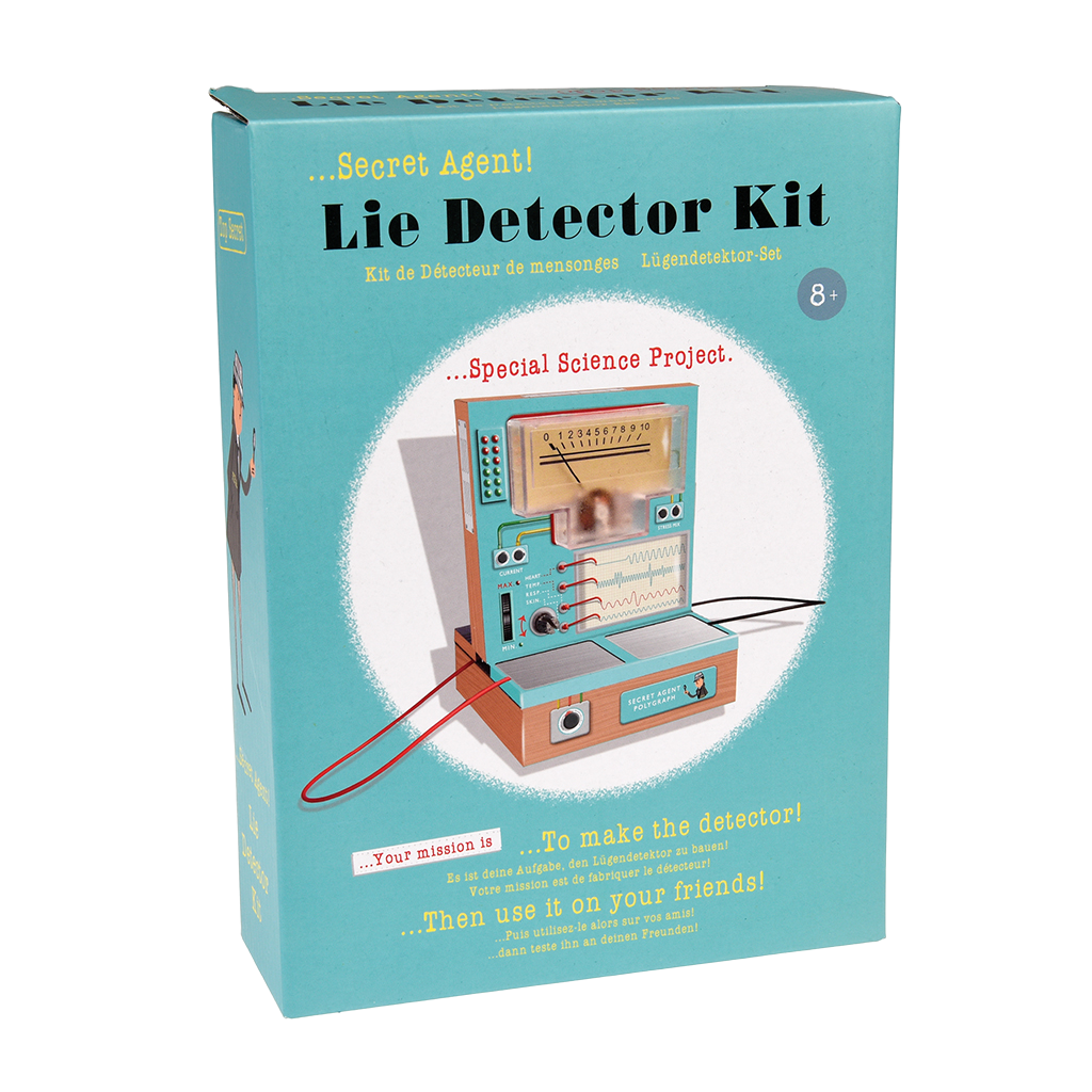 Secret Agent Lie Detector Kit | Rex London