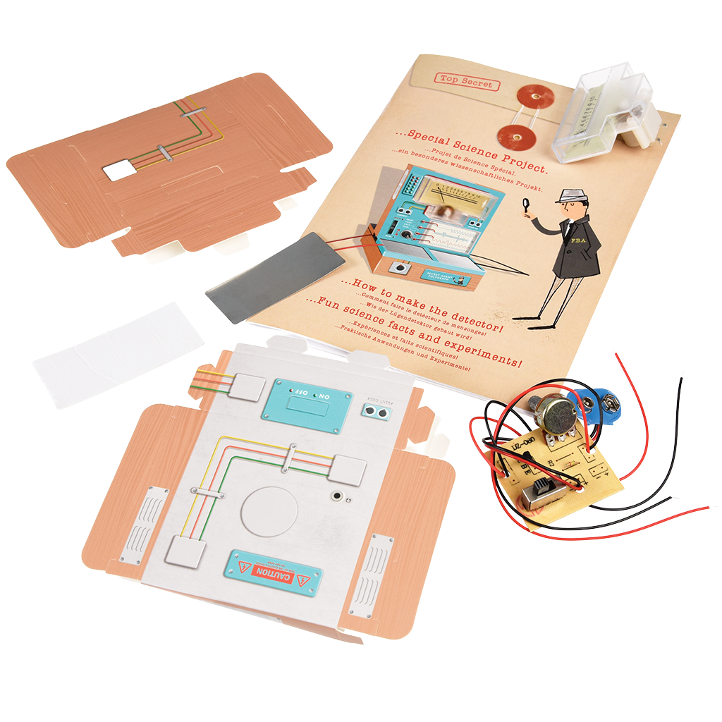 Secret Agent Lie Detector Kit | Rex London