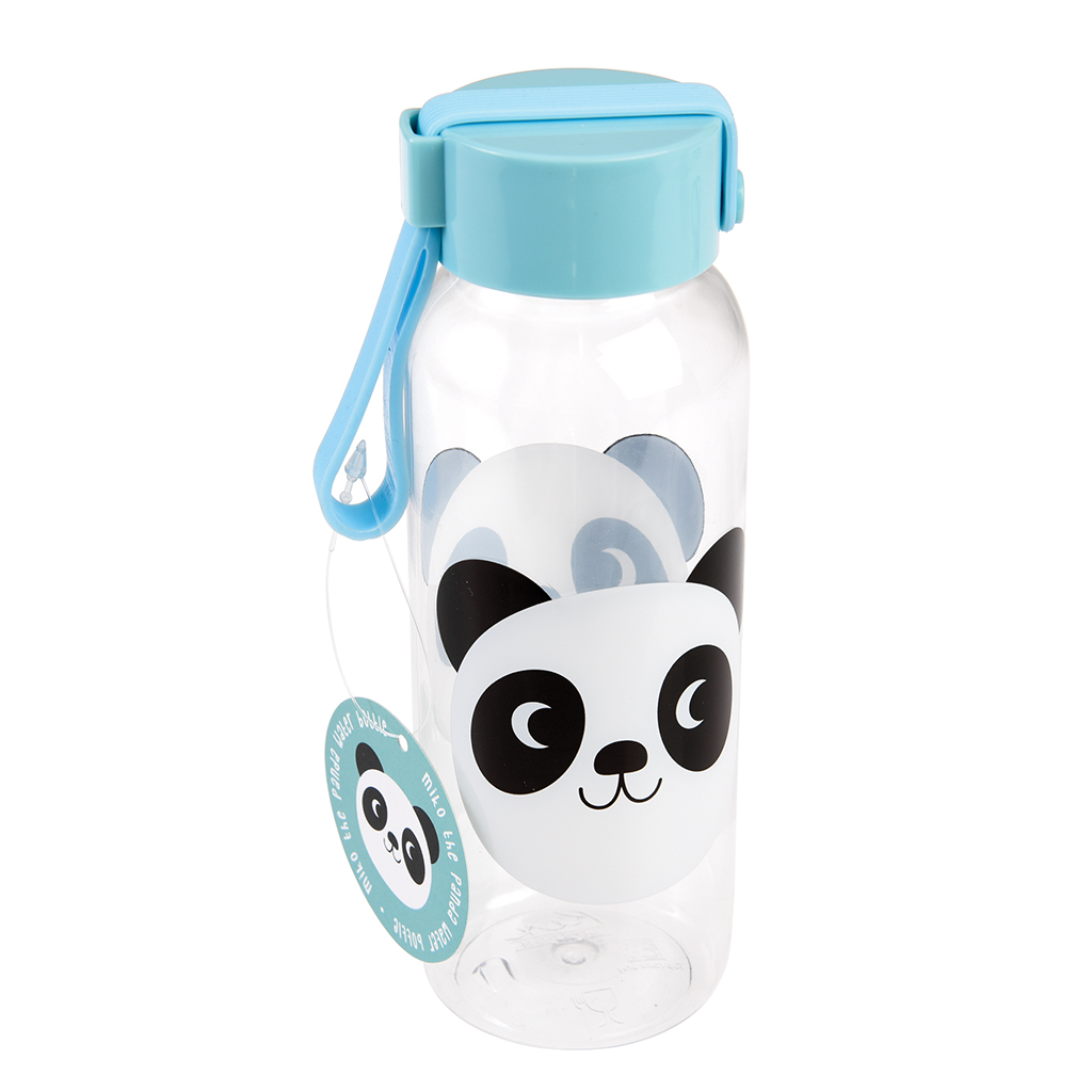 Small Miko The Panda Water Bottle | Rex London (dotcomgiftshop)