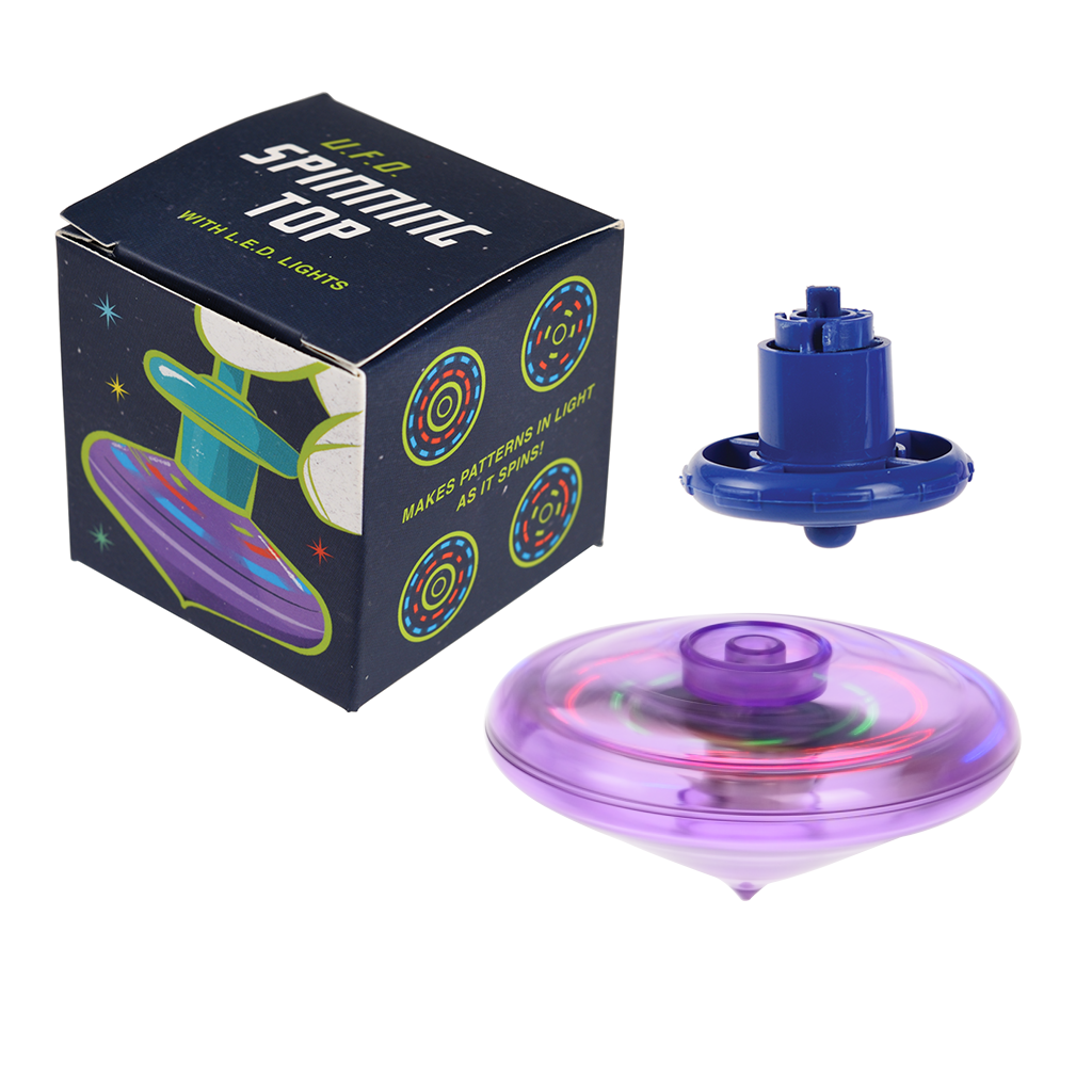 Ufo Spinning Top With Led Lights | Rex London