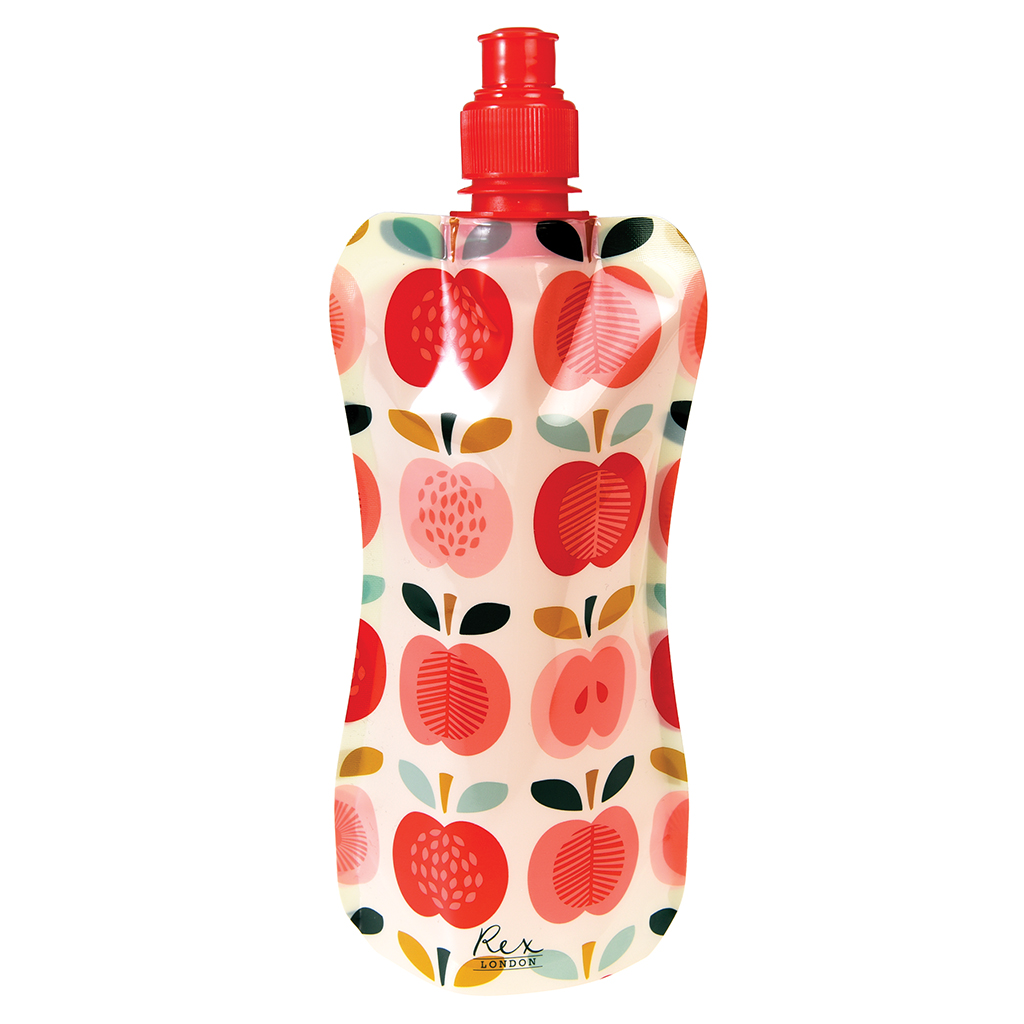 Vintage Apple Folding Water Bottle Rex London Dotcomtshop