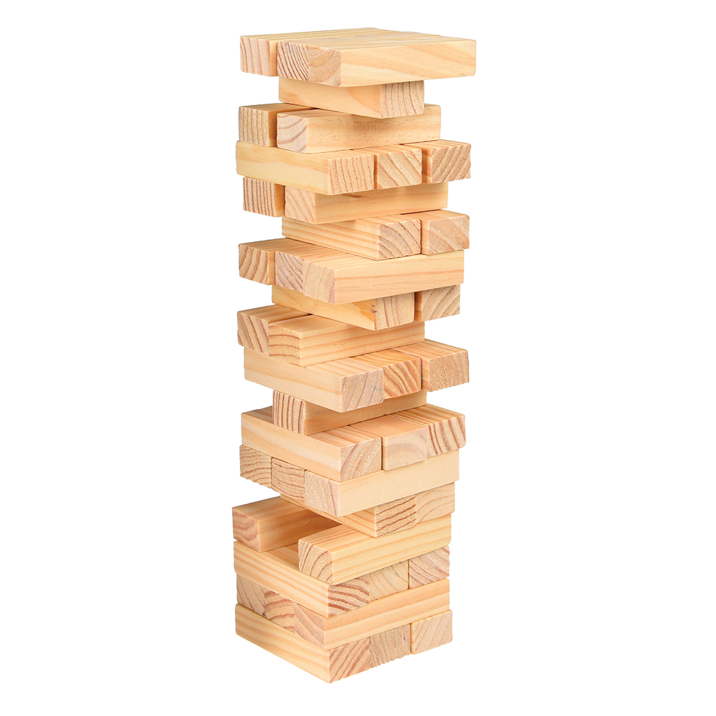54 Piece Topple Tower | Rex London