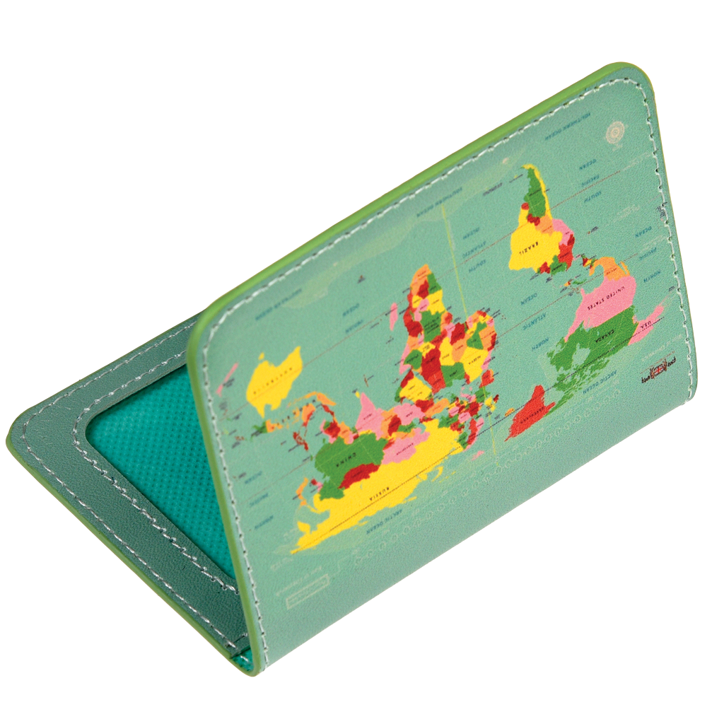 World Map Travel Card Holder | Rex London