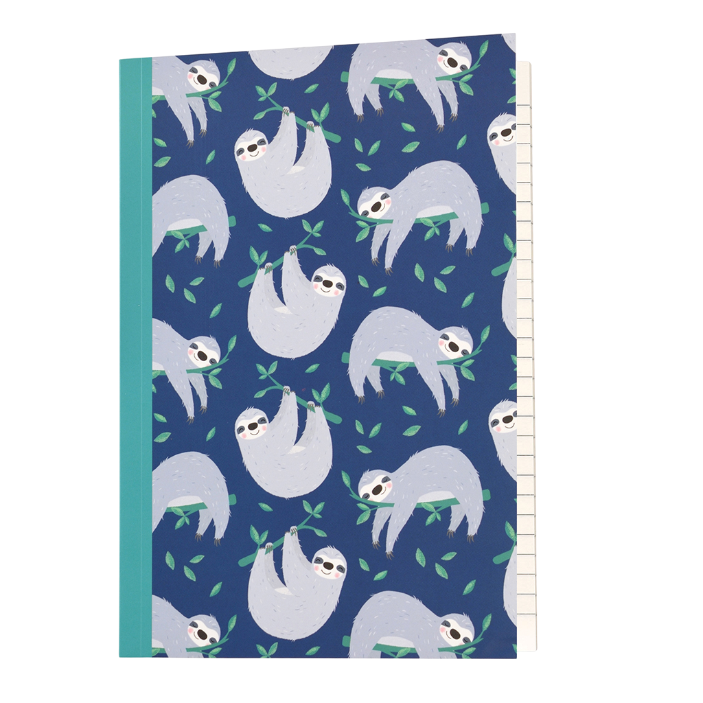 Sydney The Sloth A5 Notebook | Rex London