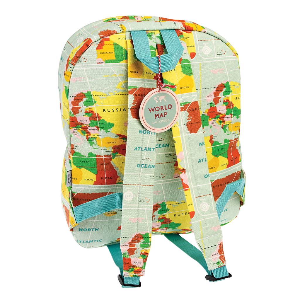 World Map Backpack | Rex London