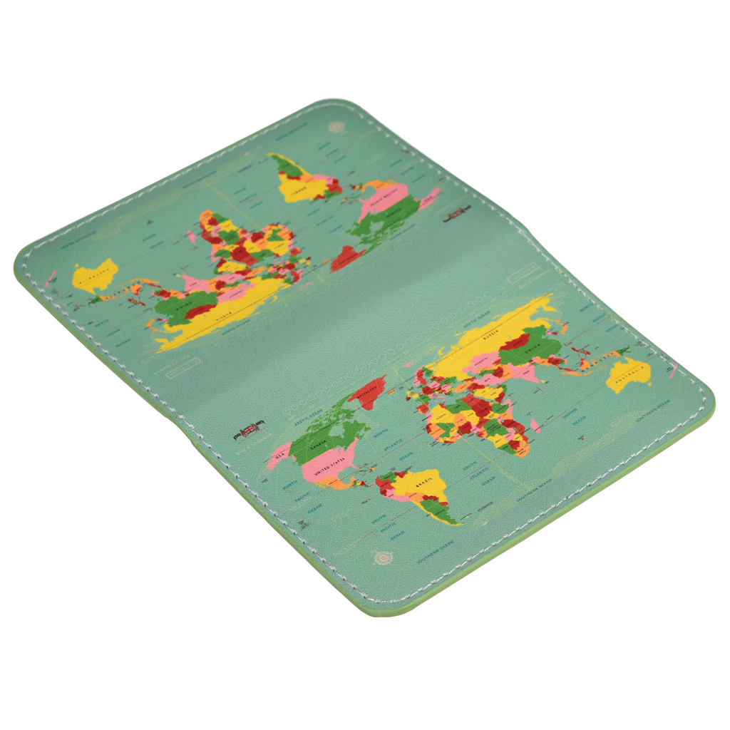 World Map Travel Card Holder | Rex London