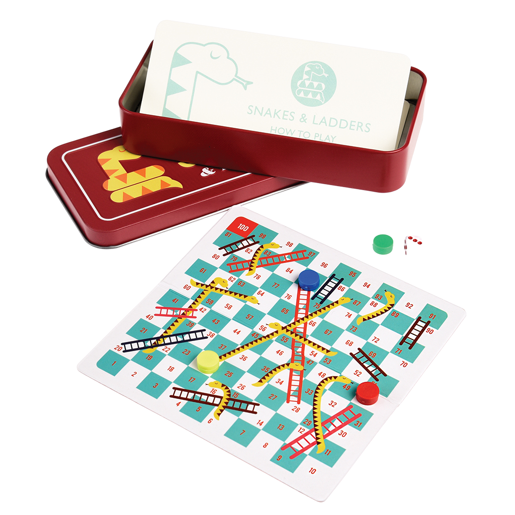 Jeu De Serpent Et Échelle Voyage | Rex London (anciennement dotcomgiftshop)